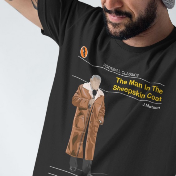 Football Classics: The Man in The Sheepskin Coat by John Motson T-Shirt ...