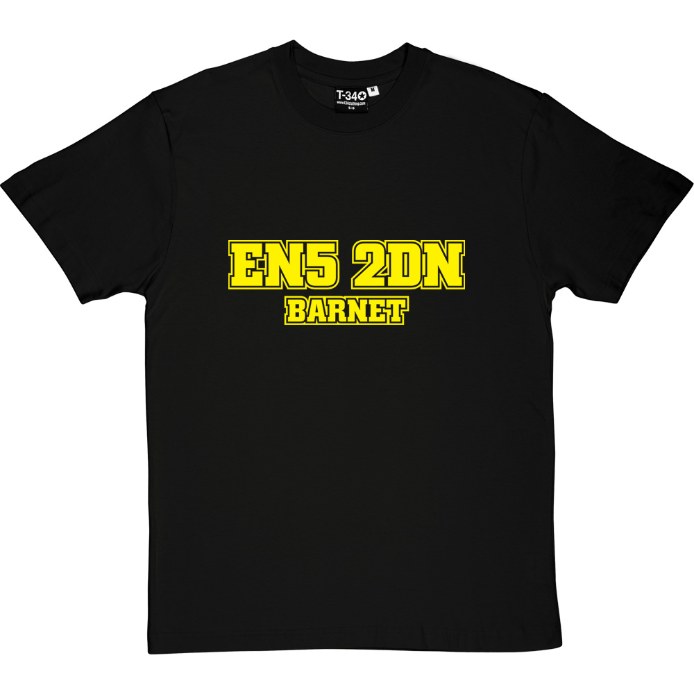 Barnet Postcode T Shirt TheBoyDoneGood Barnet Postcode T Shirt TheBoyDoneGood